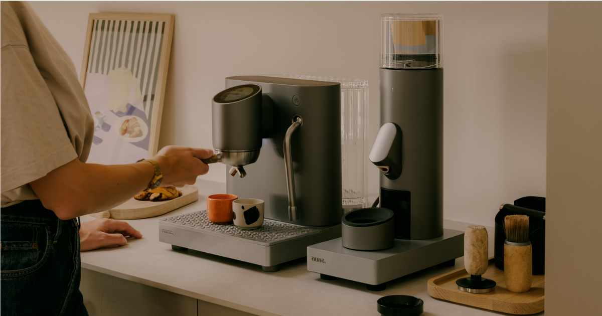 nunc. Espresso Machine – Perfect Coffee. Magically Easy.
